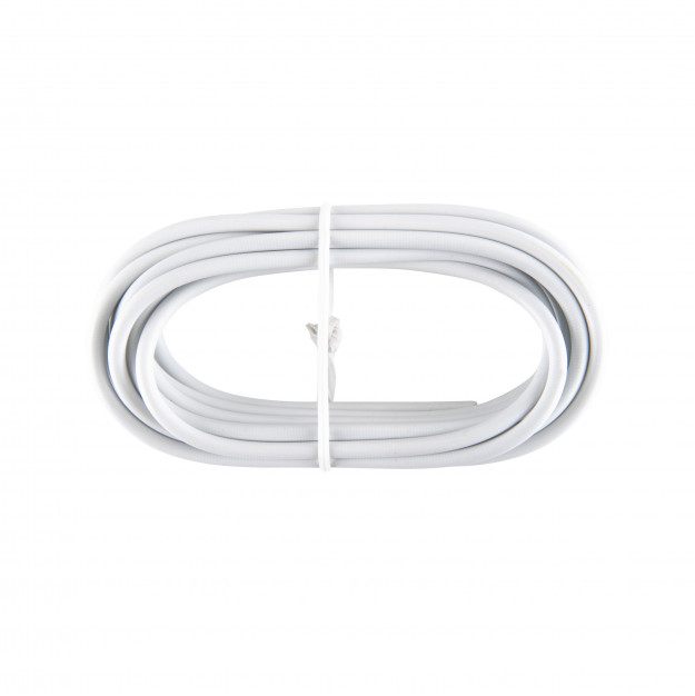 Cable plastificado Blanco 3m