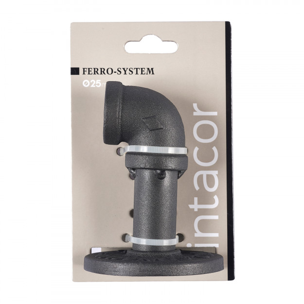 FERRO-SYSTEM - Angle bracket 9cm Lead grey (1 pc)