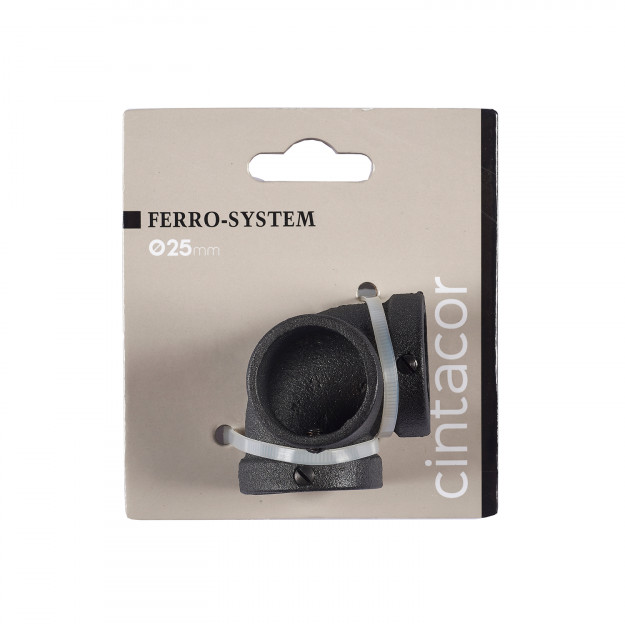 FERRO-SYSTEM - 3 rods angle connector Lead grey (1 pc)