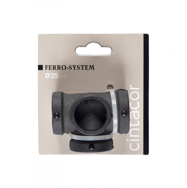 FERRO-SYSTEM - 4 rods angle connector Lead grey (1 pc)
